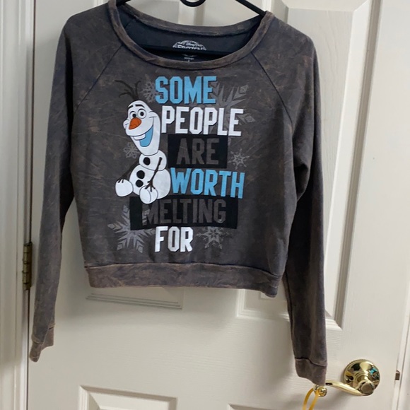 Disney | Tops | Frozen Crop Top S Free If Bundled One Free Item Per ...